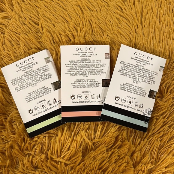 Gucci | Makeup | Gucci Flora Sample Set Tuberose Gardenia Magnolia New ...